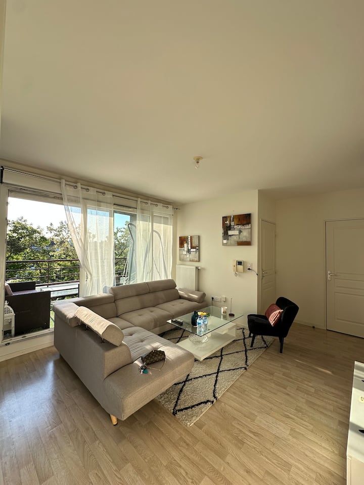 Appartement Avec Balcon, Parking, 5 Min De La Gare - Le Mans