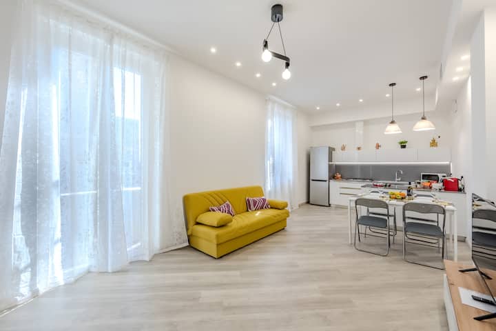 Essenza Moderna | Free Garage • 5’airport• Ac&wifi - Gênes