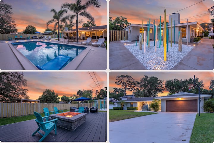 Sarasota Oasis: Private Pool, Fire Pit & Bbq - Sarasota, FL