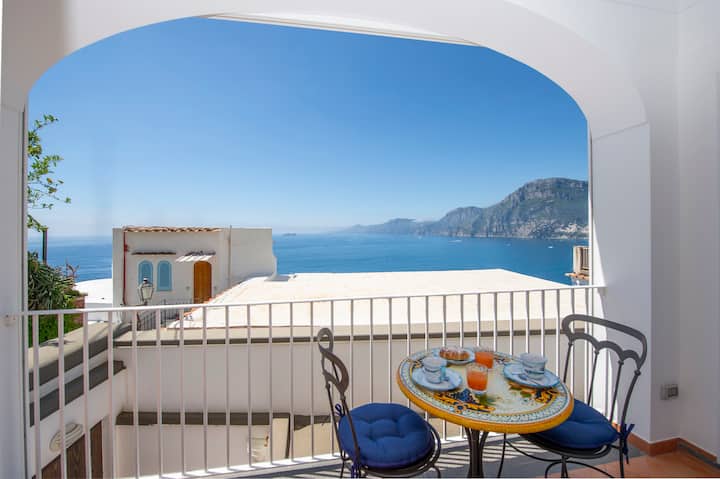 Amalfi Coast - Praiano Casa E Giardino Vista Mare - Positano