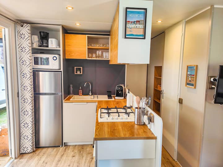 Mobilhome 6p Camping 4* - Quend Plage