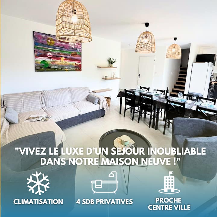 Oasis Urbaine, 4 Chambres Et Sdb - Poitiers