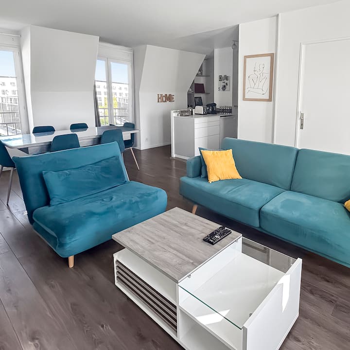 Appartement Lumineux Avec Terrasse Et Parking - Chessy
