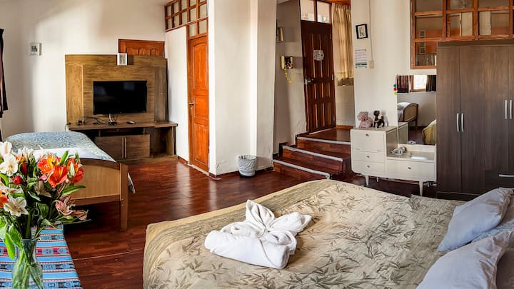 1 Rooftops, Rooms, Big House & The Best City View - Cuzco