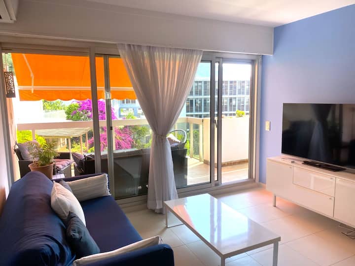 3p Grande Terrasse Parking Wifi Climatisation - Plage du Borrigo (Menton)