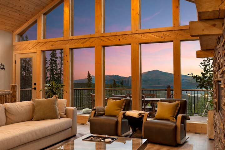 New Luxe Mtn Cabin, Views, Cedar Spa, Pool Table! - Colorado