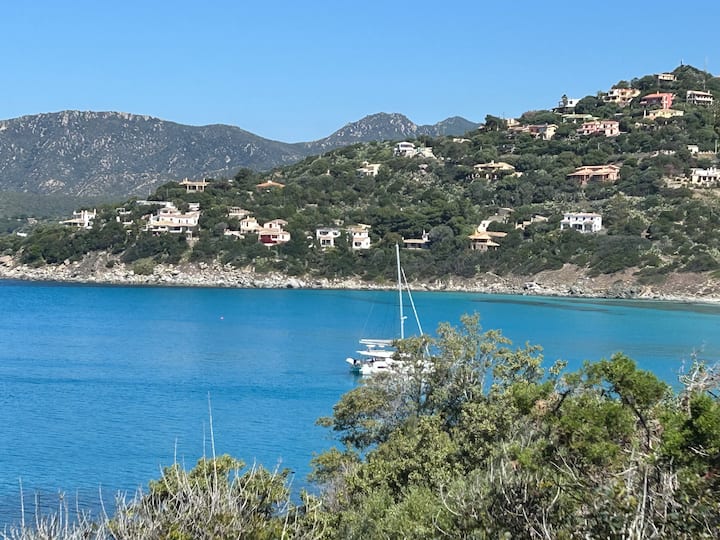 Stupenda "Villa Nereidi" Fronte Mare - Solanas