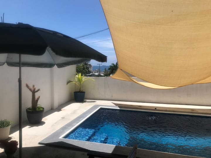 Depa Los Limones Del Mar Con Alberca Privada - Manzanillo, Colima, Mexico