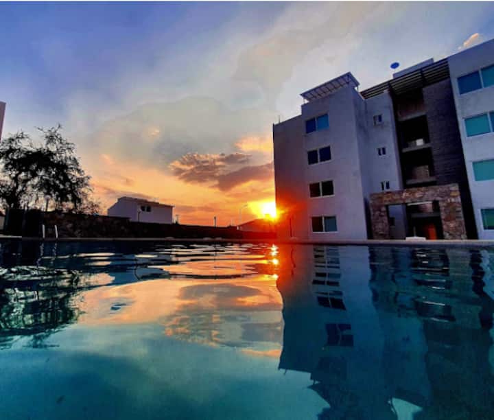 Depto. Con Alberca A 10 Min De Six Flags Oaxtepec - Cocoyoc