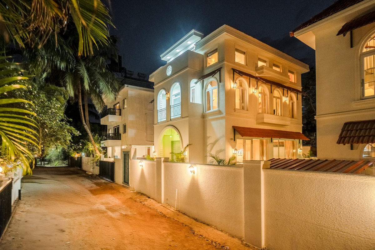 Staymaster White Castle-3BHK | Pvt Pool | Vagator - Houses for Rent in ...