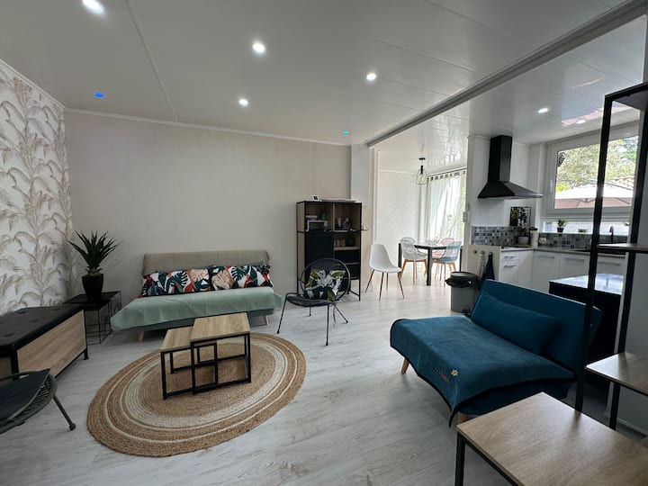 Malia 3 * Rez De Jardin  5 Mn  De La Plage A Pieds - Argelès-sur-Mer