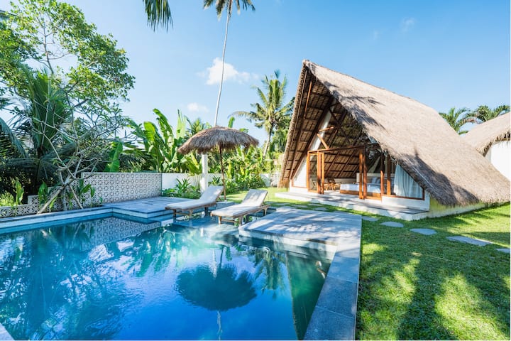 Aesthetic Escape For Couple W/semi Infinity Pool - Ubud