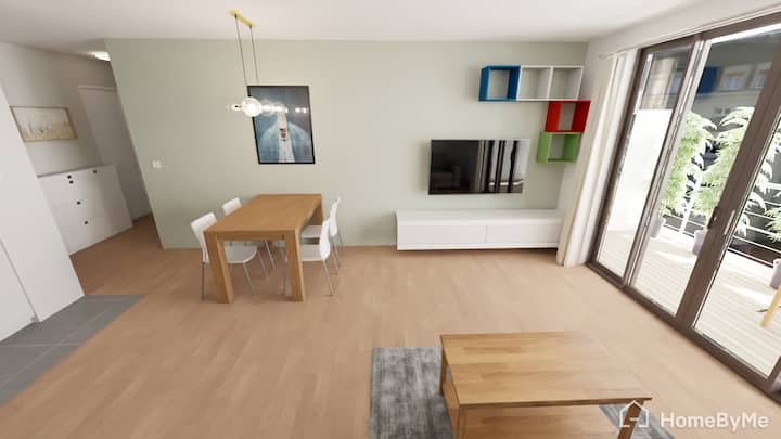 Grand Appartement Avec Parking & Wifi Gratuits - Sceaux