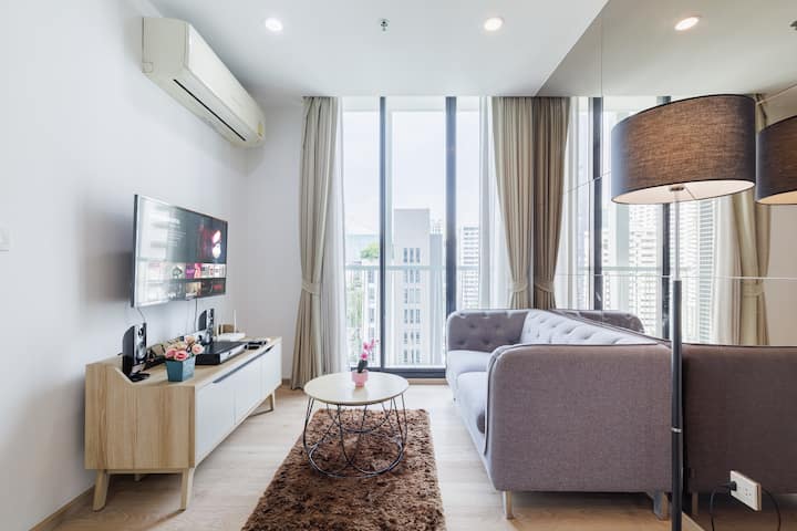 Modern Luxury Condo Center Of Bkk 5 Mins Bts Asok - Bangkok