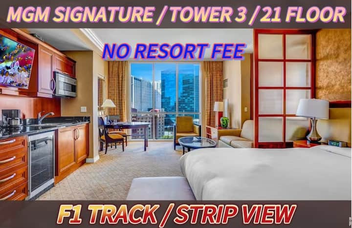 Sphere & Strip & F1 View Mgm Signature Studio A21 - Las Vegas Strip, NV
