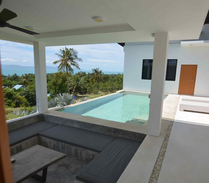Luxury 3 Br Pool Villa With Sea-view - Ko Samui