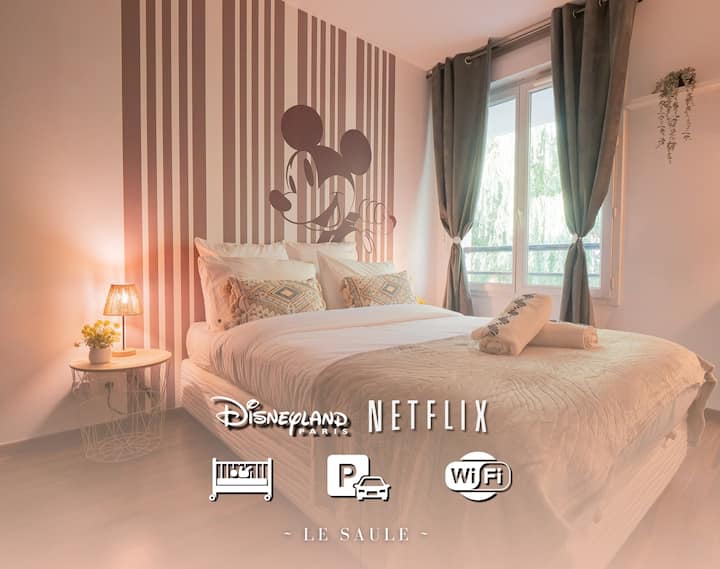 Le Saule ~ T2 Chaleureux Avec Balcon ~ Disneyland - Magny-le-Hongre