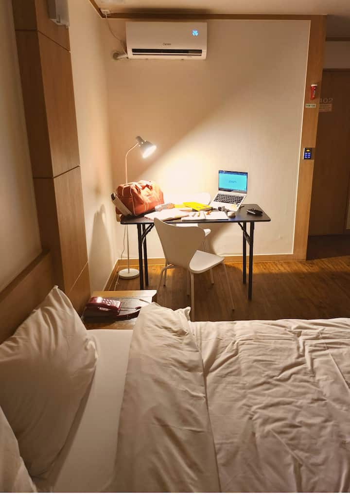 아름호텔_군포 안양 장기 숙박 호텔, 산본역 10분, 금정역 15분,무료 세탁기 - 광정동