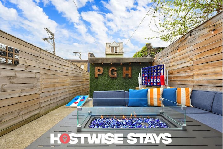 Game Lounge | Fire Pit | "Cool Vibes" | Location! - Sewickley, PA