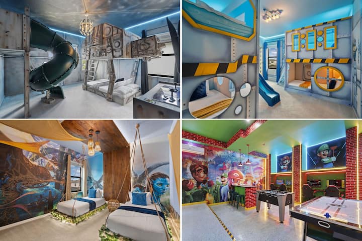 12bd/11.5 Ba Sleeps 30! Paradiso Grande (6246 Ss) - Orlando, FL