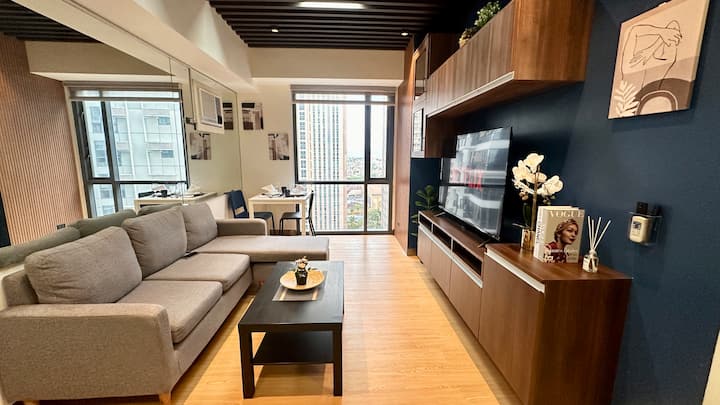 1br Scandi-inspired In Viceroy With 300mbps Wifi - Taguig