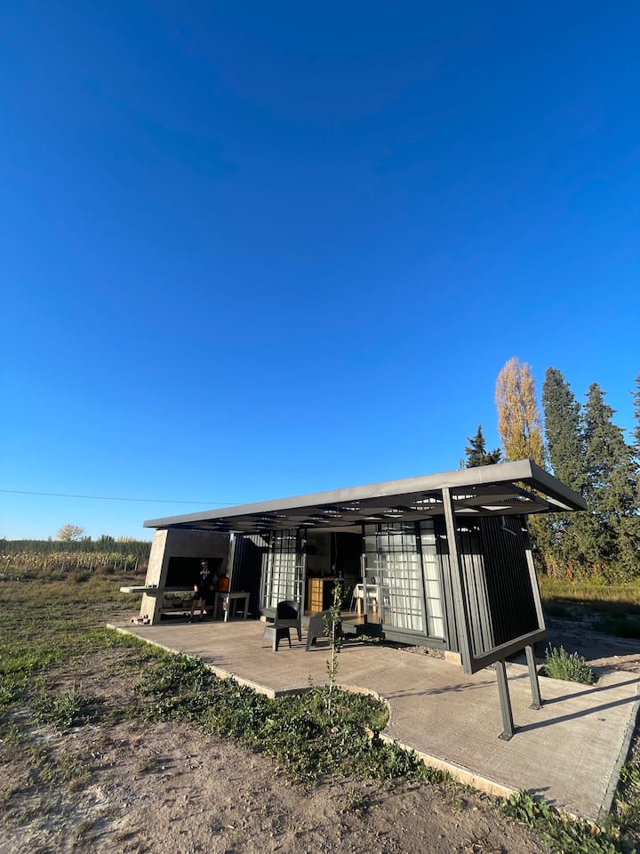 Los ÁLamos - Tiny House Entre Viñedos - Argentina