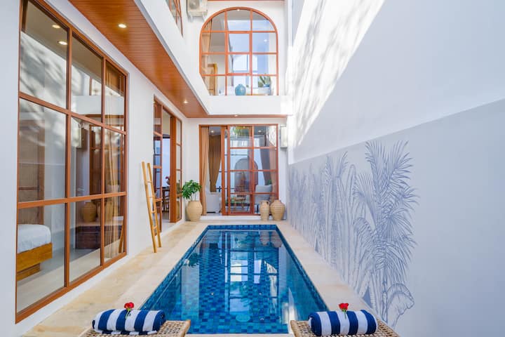 Private Mediterranean Retreat • Stylish & Bright - Bali