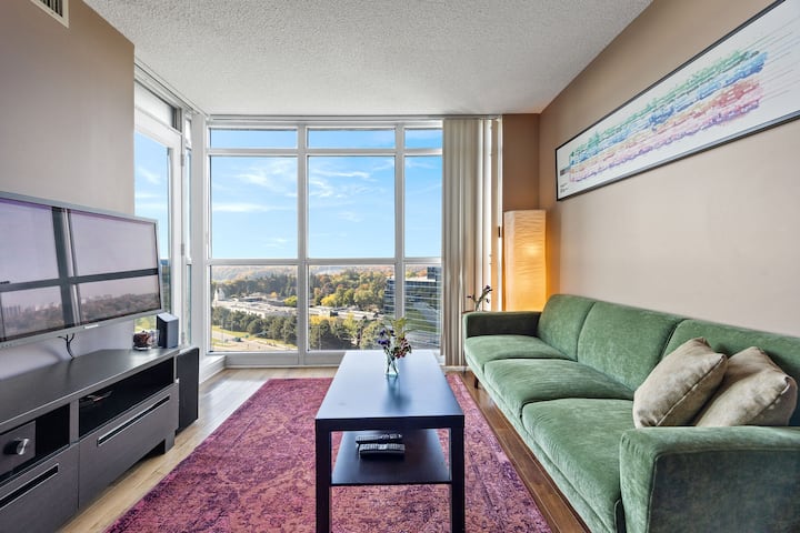 Cozy 2 Bedrooms Condo Yonge & Sheppard + Parking - 多倫多