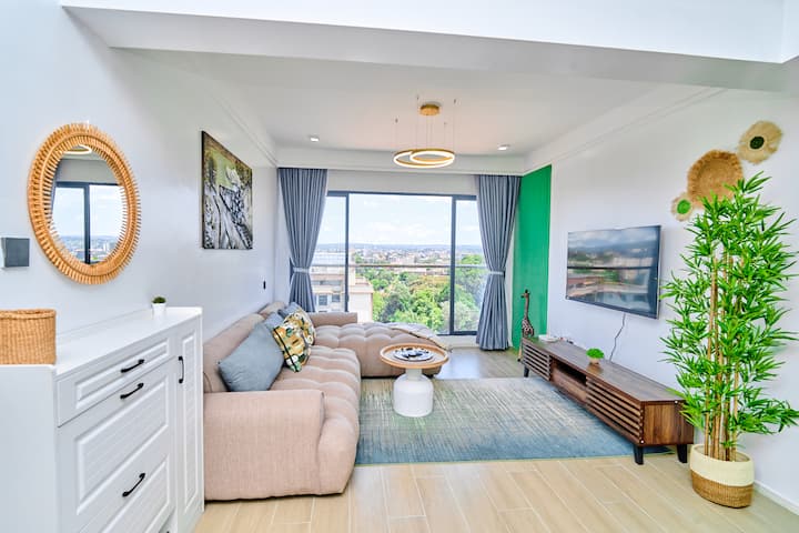 Lush 2br, 2 Bath, Penthouse | Sunset Views| Gym - Kenya