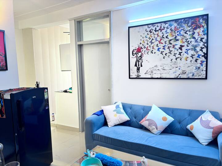 Curated Calm | Designer 2bhk Flat In Noida  : ) - Noida