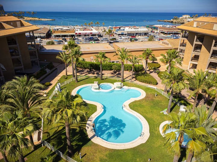 On L'arenal Beach – Large Terrace With Pool - Jávea