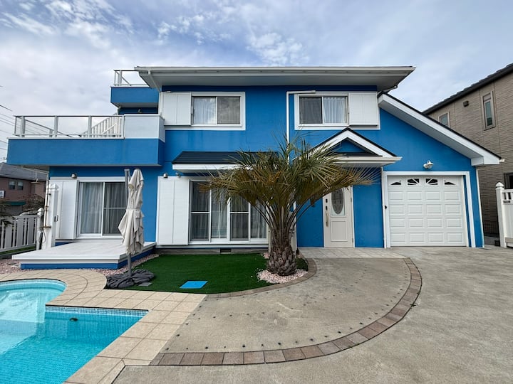 Resort-like Private House With Pool / 4 Bedrooms - Enoshima