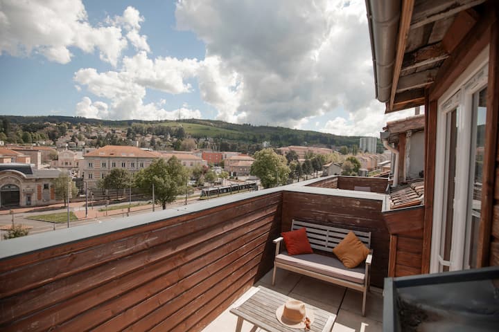 Le Nid – Vue & Détente à St Etienne - Saint-Étienne