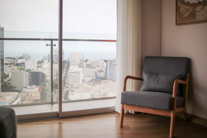 Apartamento De Estreno En Magdalena Del Mar - Lima