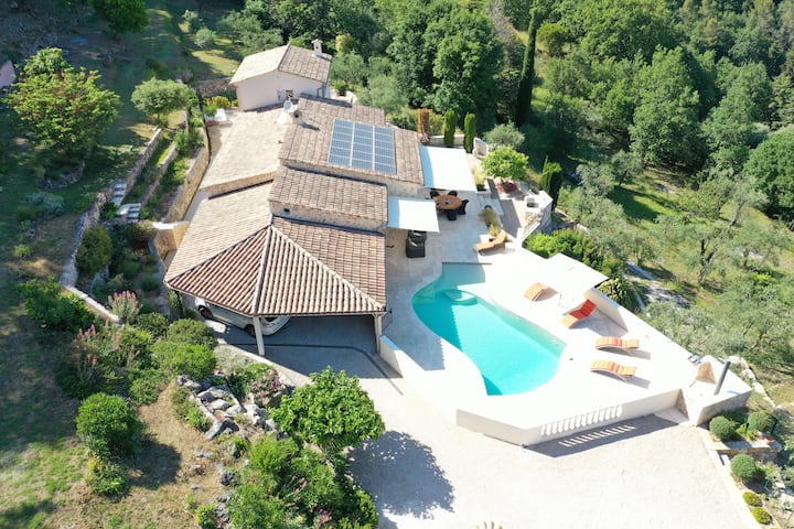 Le Clos Manon, 3 Hect. Au Calme, Très Ensoleillée - Grasse