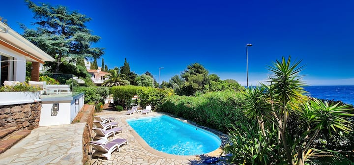 Villa Rénové, Vue Mer, Piscine, Clim, Proche Plage - Saint-Raphaël