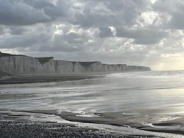 Maison Vue Mer Magnifique 3 Chambres Sur Falaise - Ault