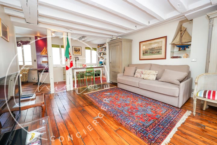 Charming 1 Br Steps From Châtelet – Heart Of Paris - Musée du Louvre