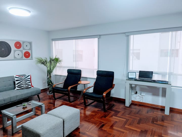Best Location In Miraflores - Bright And Modern - Lima