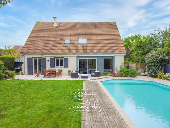 Havre Familial Avec Piscine à Deux Pas Du Mans - Le Mans