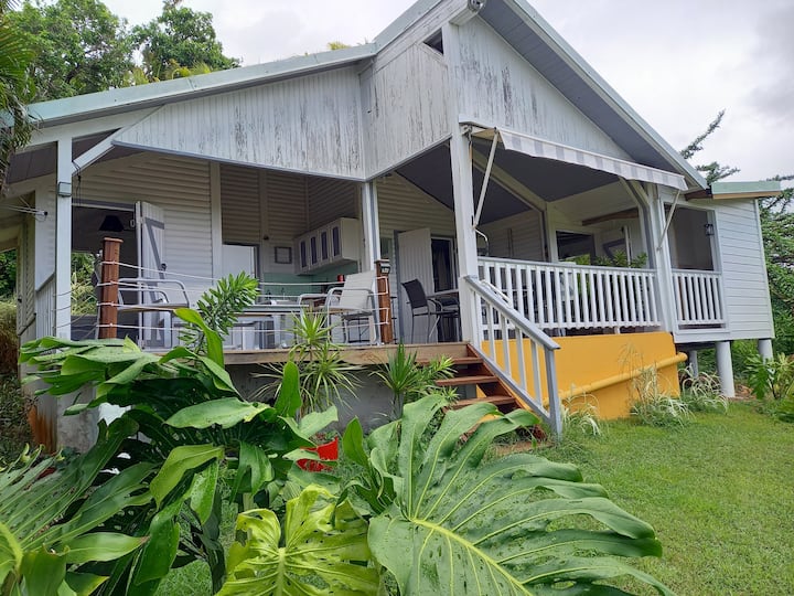 Bungalow 'Calebassier' Vue Mer - Saint-François