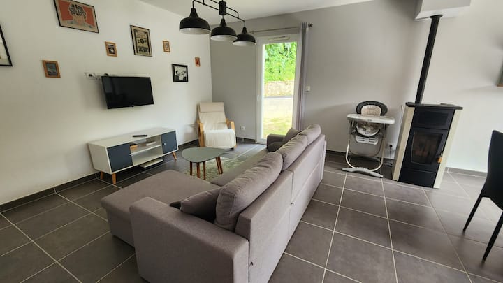 Maison Familiale Avec Piscine - Ardèche