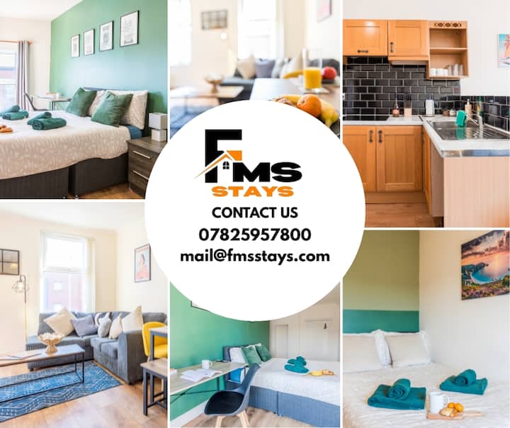 4 Bed|2 Bath|big Groups|contractors |Free Parking - Liverpool