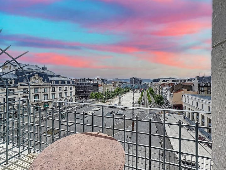 Vue Imprenable Jaude • Duplex Tout Confort - Clim - Clermont-Ferrand