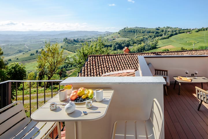 Verduno Panorama - Stylish Apartment In The Langhe - Bra