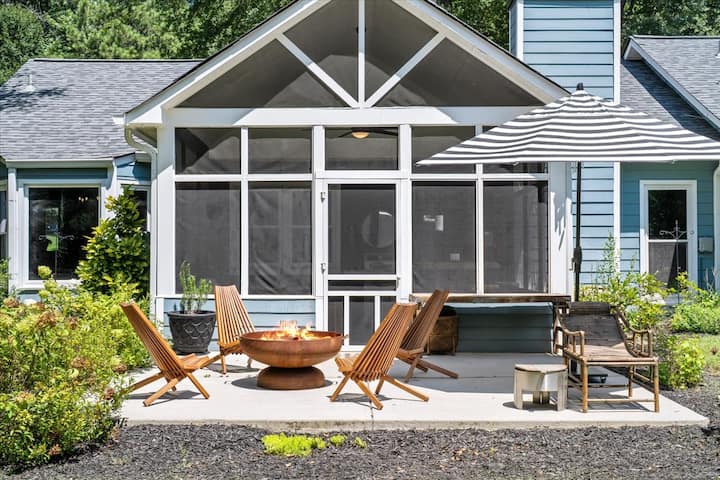 Bougie In The Woods: Luxury Stay W/chef’s Kitchen - Alpharetta, GA