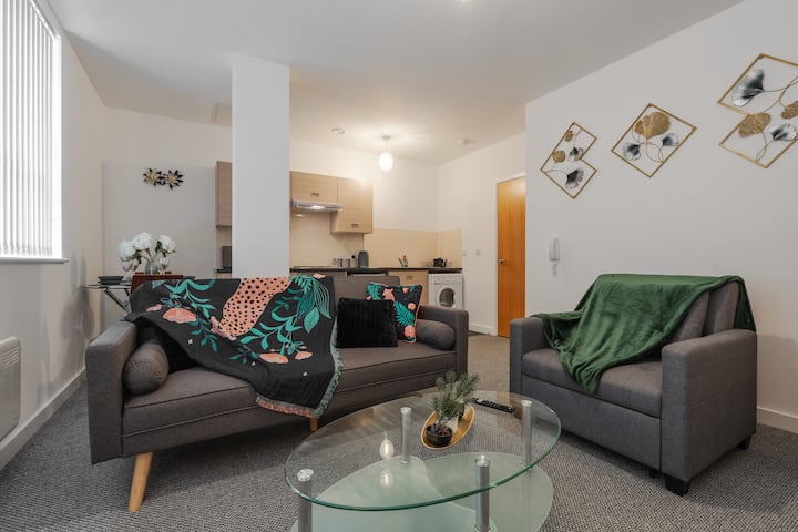 1bd Apt-contractor Stay& Leisure - Altrincham