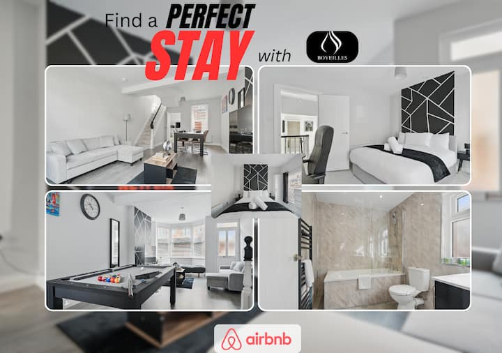 31%off|lastminsale|parking|pooltable|sleeps 4 - Belfast