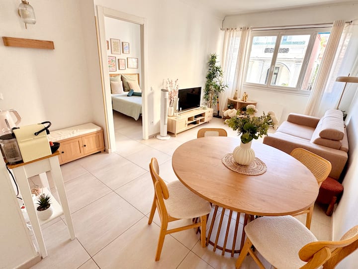 Chic & Cosy Apartment – 5 Min From Beach - Nice