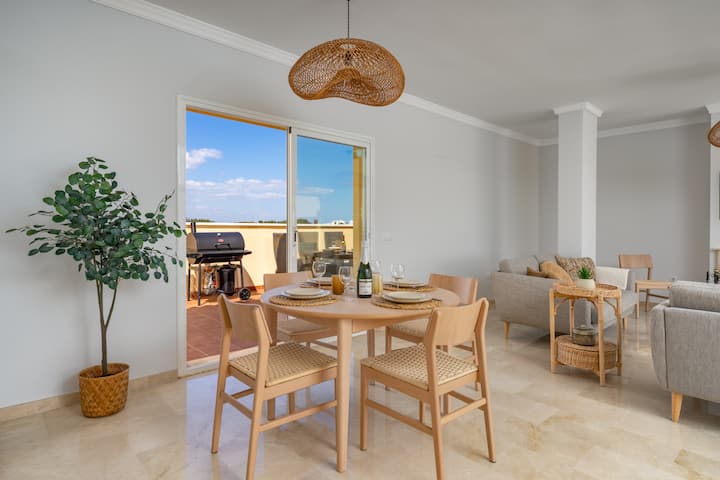 Taklägenhet, 3 Sovrum, Utsikt Och Pooler - La Cala de Mijas